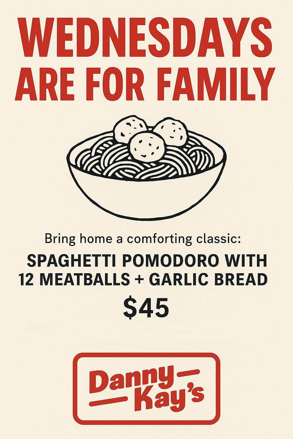 Meatball Wednesday– Danny-Kay's Deli & Market
